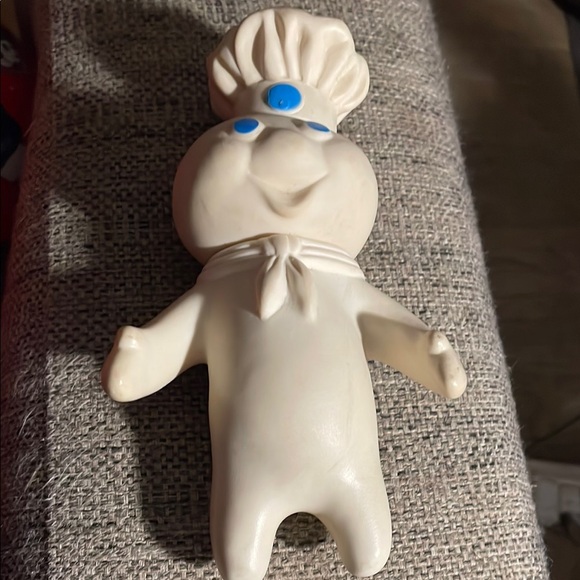 Pillsbury | Toys | Doughboy Kids Toy White And Blue | Poshmark